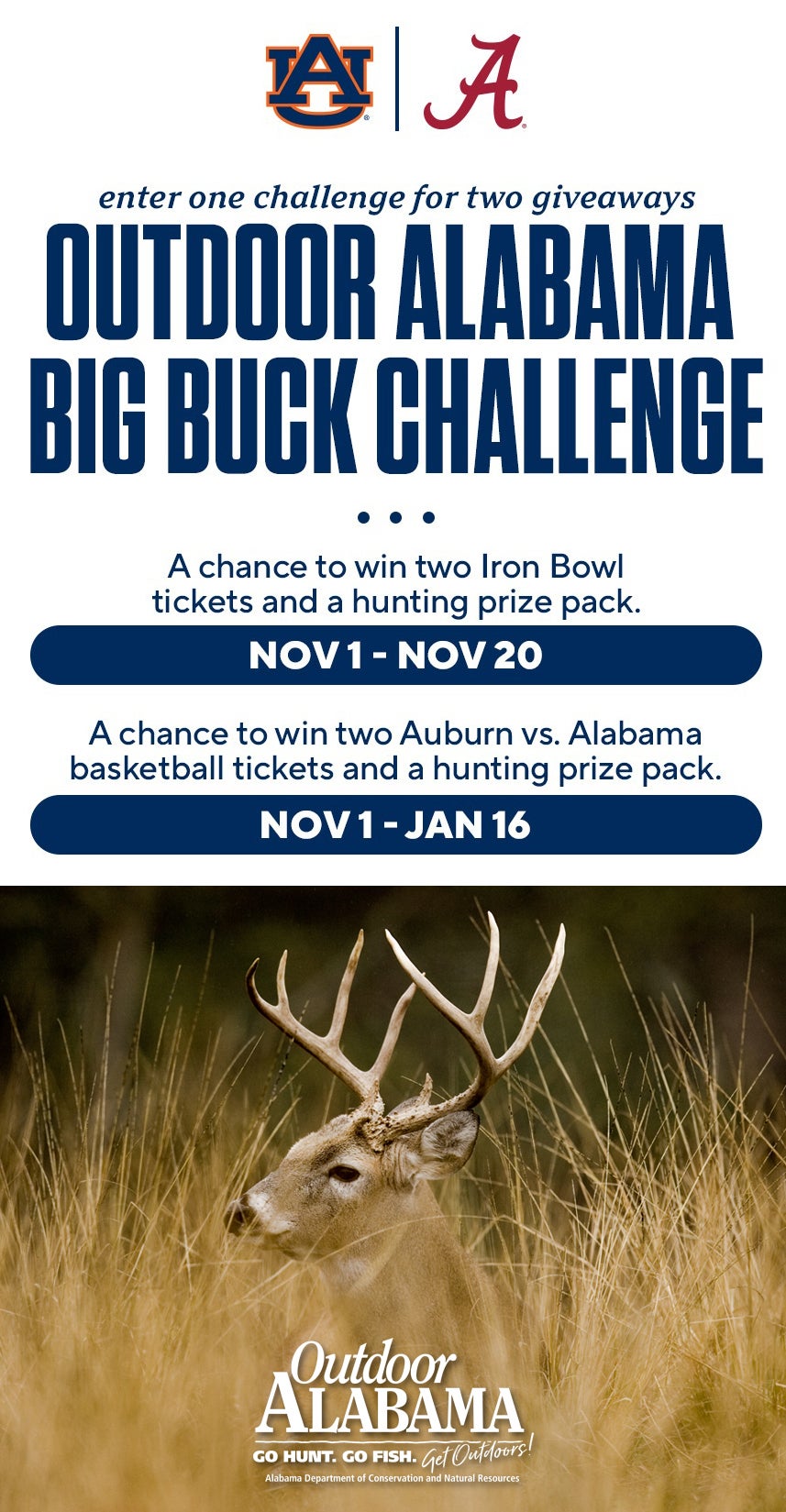 Outdoor Alabama Big Buck Challenge | Outdoor Alabama