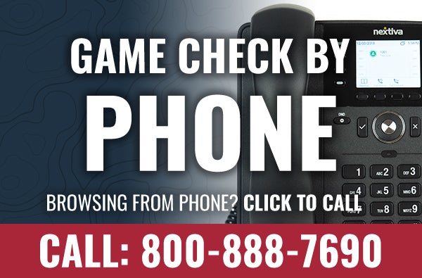 Game Check and Harvest Record Information | Outdoor Alabama