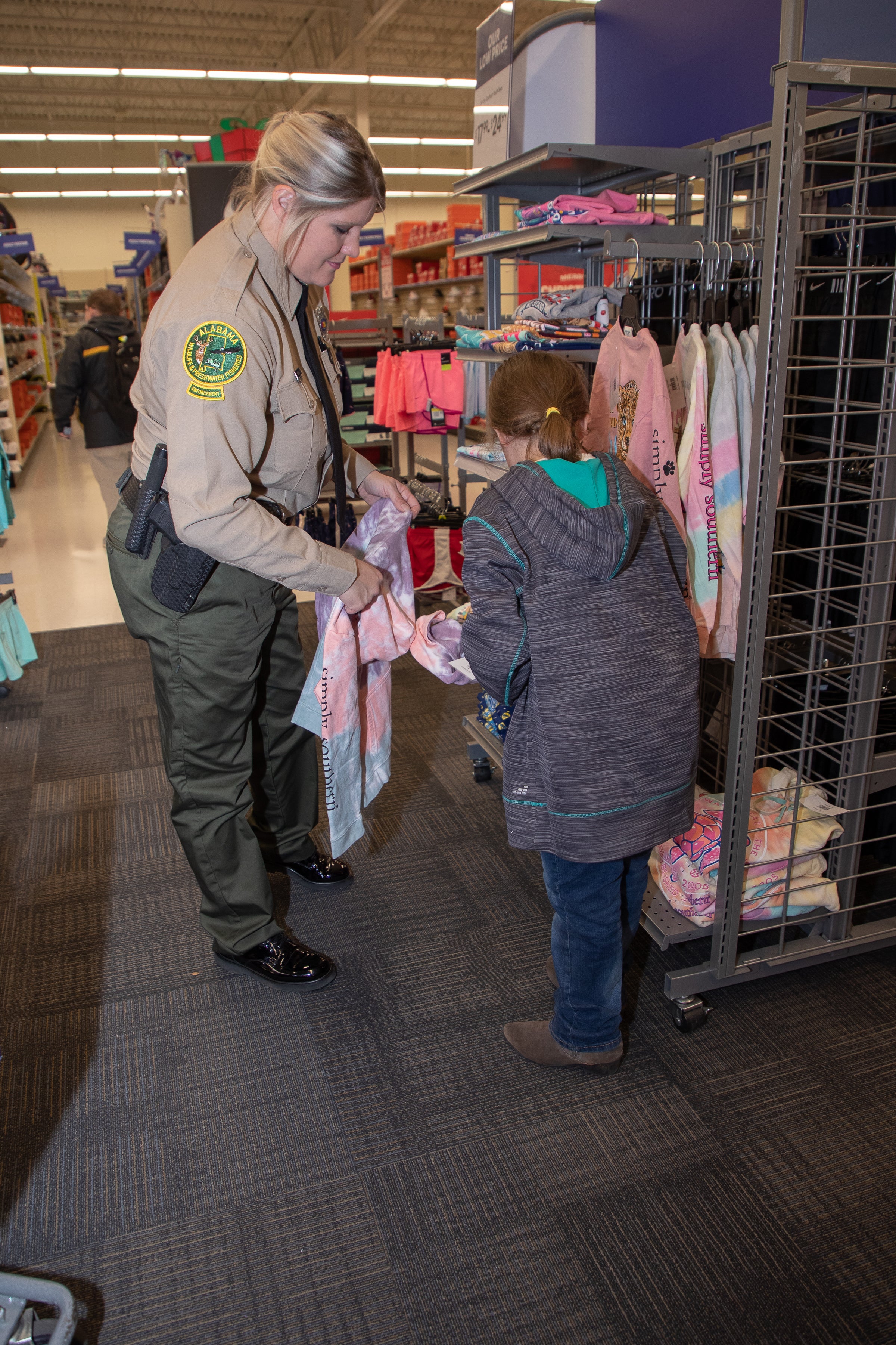 ADCNR Officers Aid Youth in Shop with a Cop Events | Outdoor Alabama