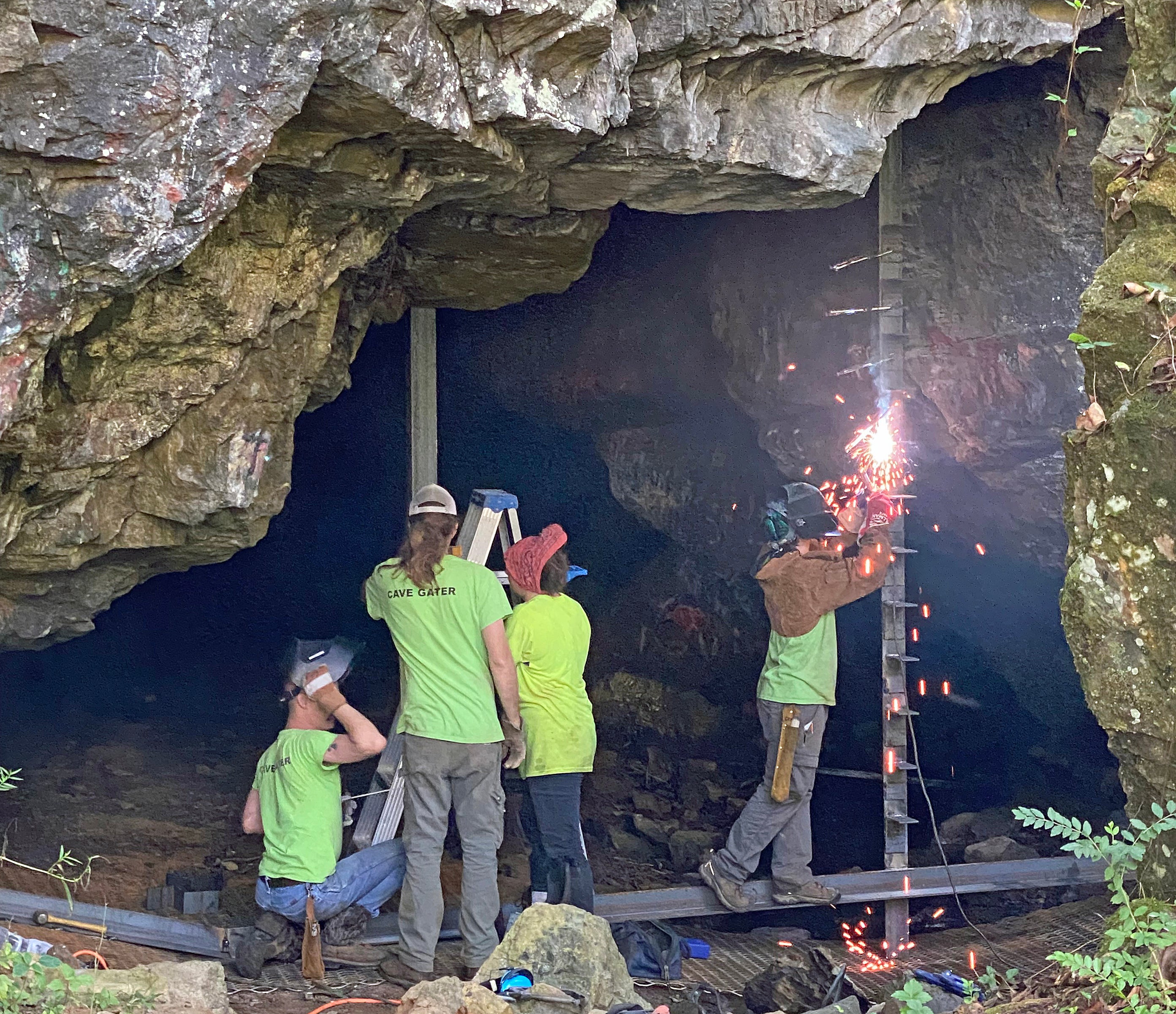 Gates at Weaver Cave Protect Habitat of At-Risk Bats | Outdoor Alabama