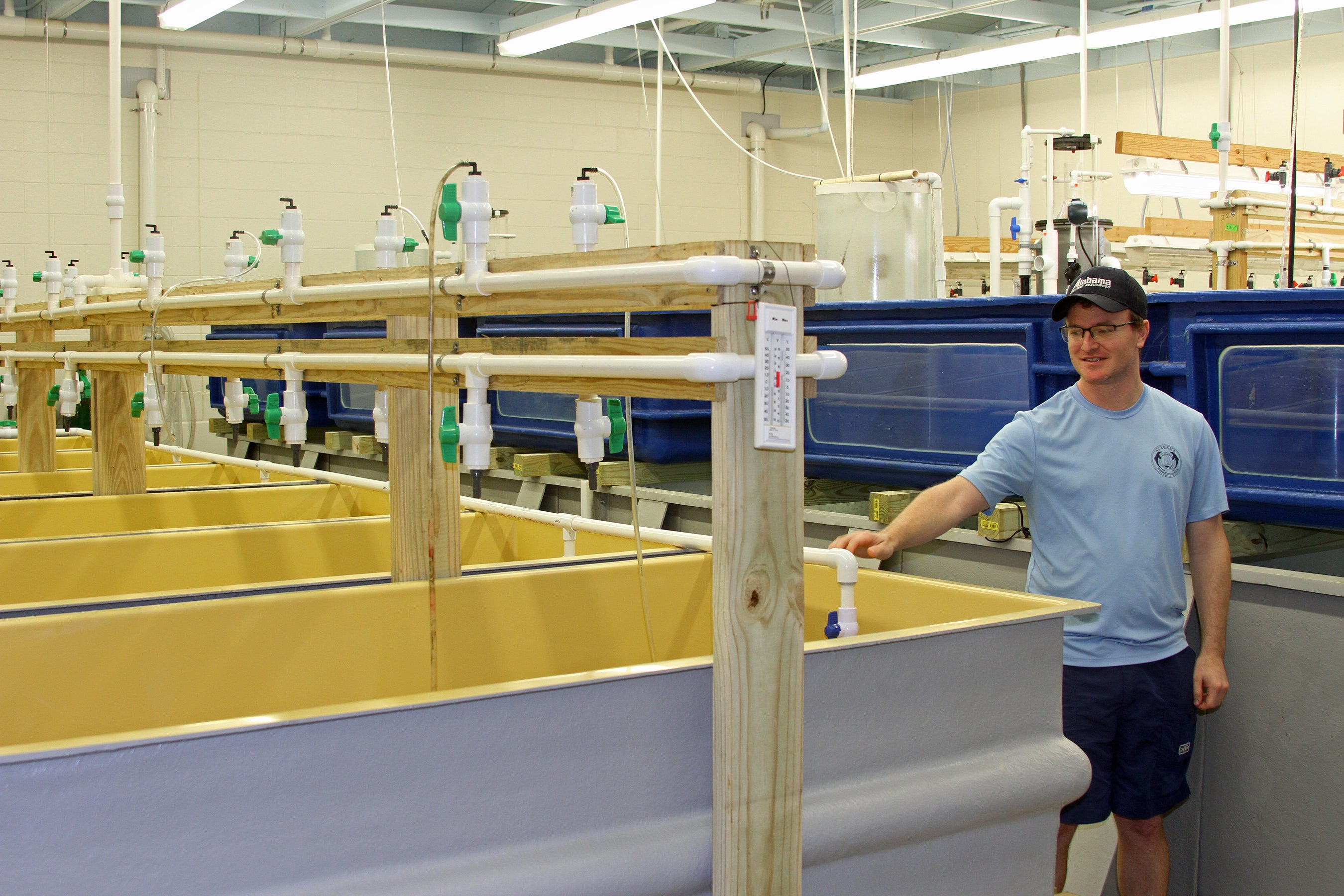 MRD Hatchery Spawning Flounder for First Time | Outdoor Alabama