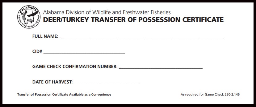 New Deer Zones, Hunting 101 and Transfer of Possession Requirement ...