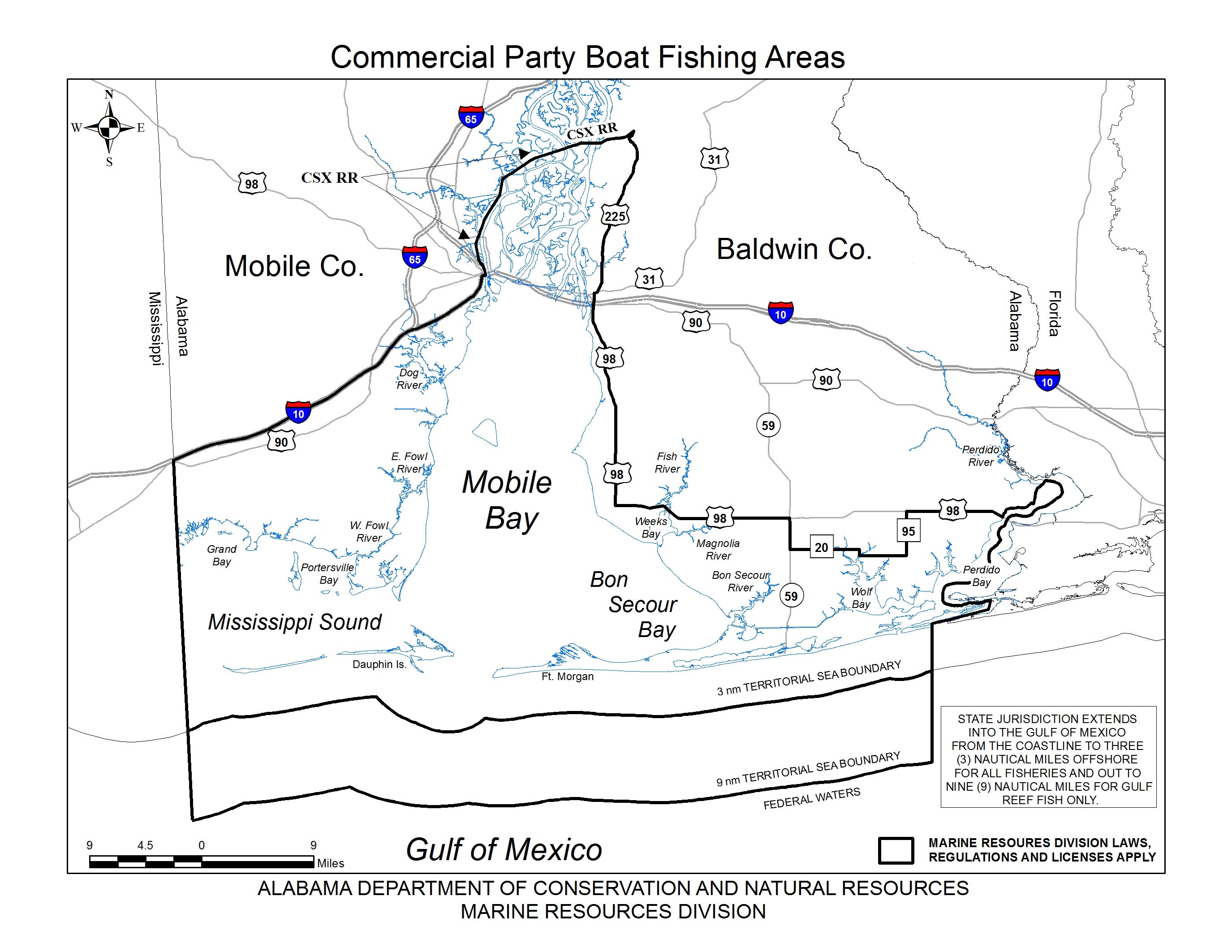Saltwater Commercial Party Boat License | Outdoor Alabama