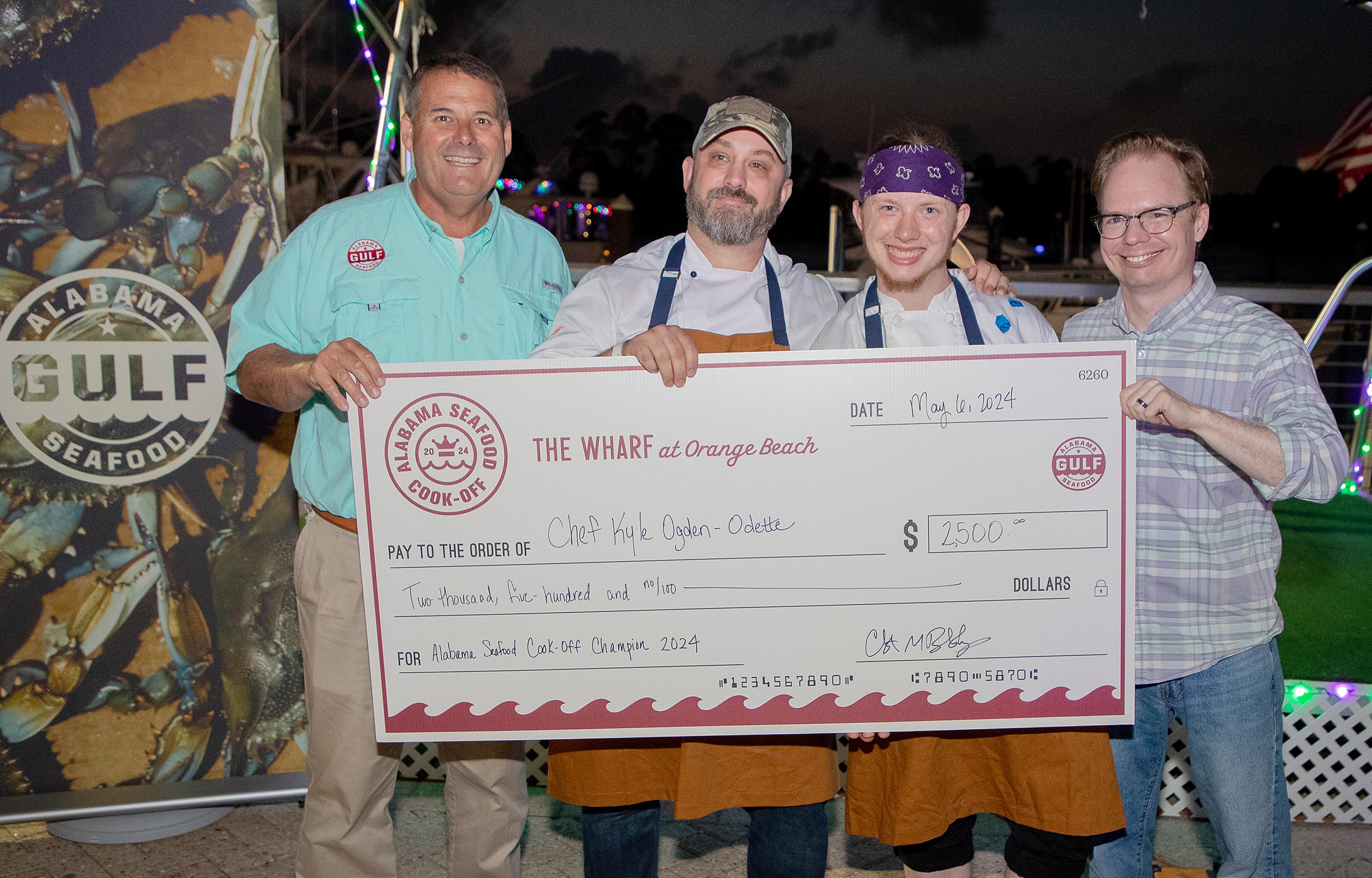 Odette's Ogden Crowned Alabama Seafood Cook-Off Champ | Outdoor Alabama